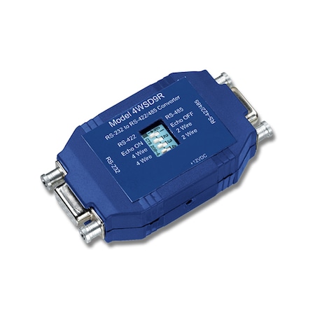 Advantech 2-4 Wire 422/485 9Pin Conv. BB-4WSD9R | Zoro